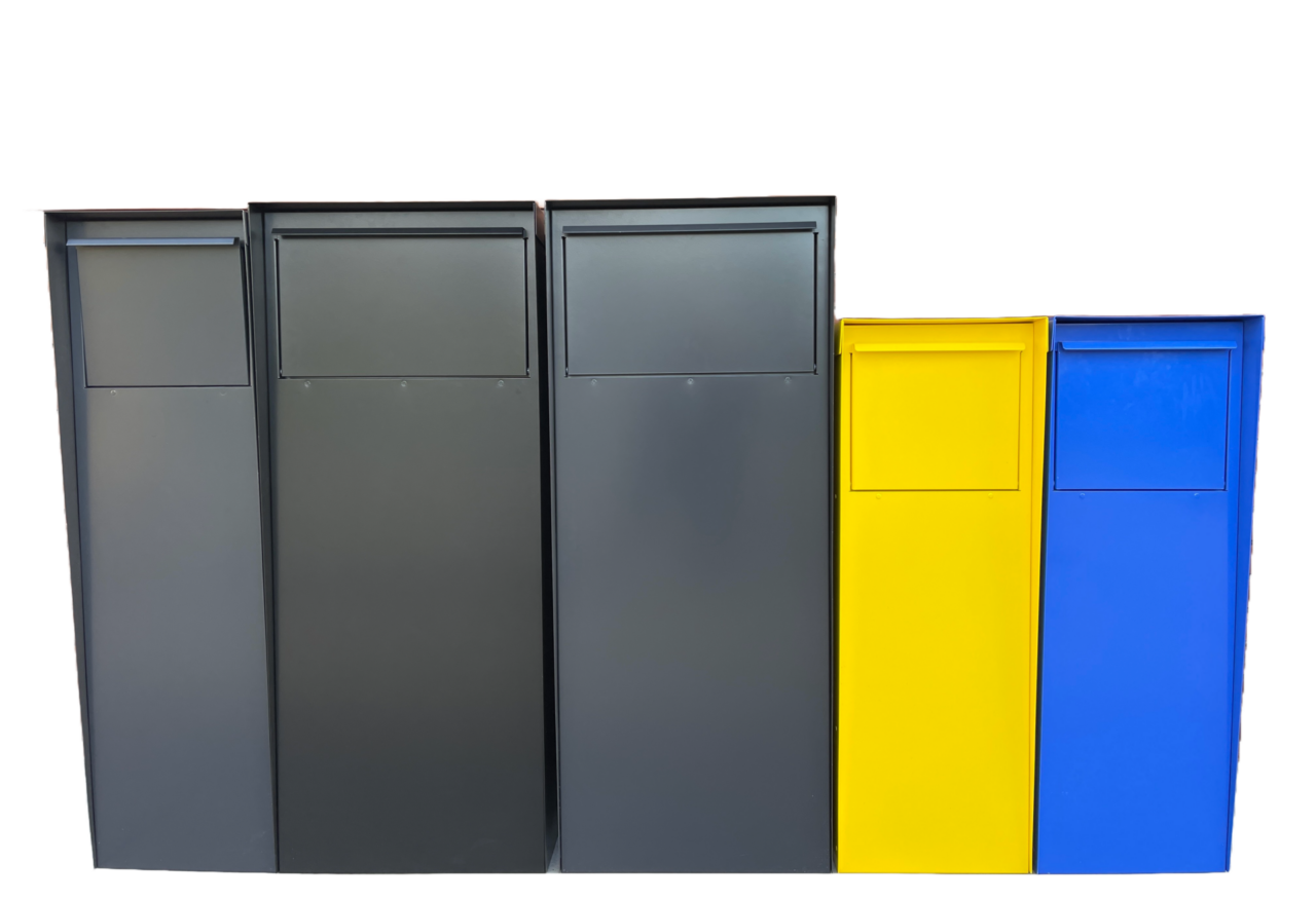 Apartment letterboxes & Roman Parcel Letterbox